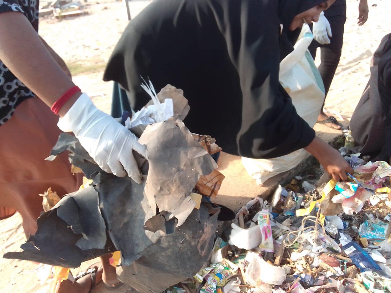 Beach Side Cleaning & awareness campaign by PIPE project youth members ...
